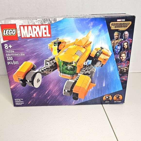 Lego | Toys | Lego Marvel Baby Rockets Ship Set 76254 | Poshmark